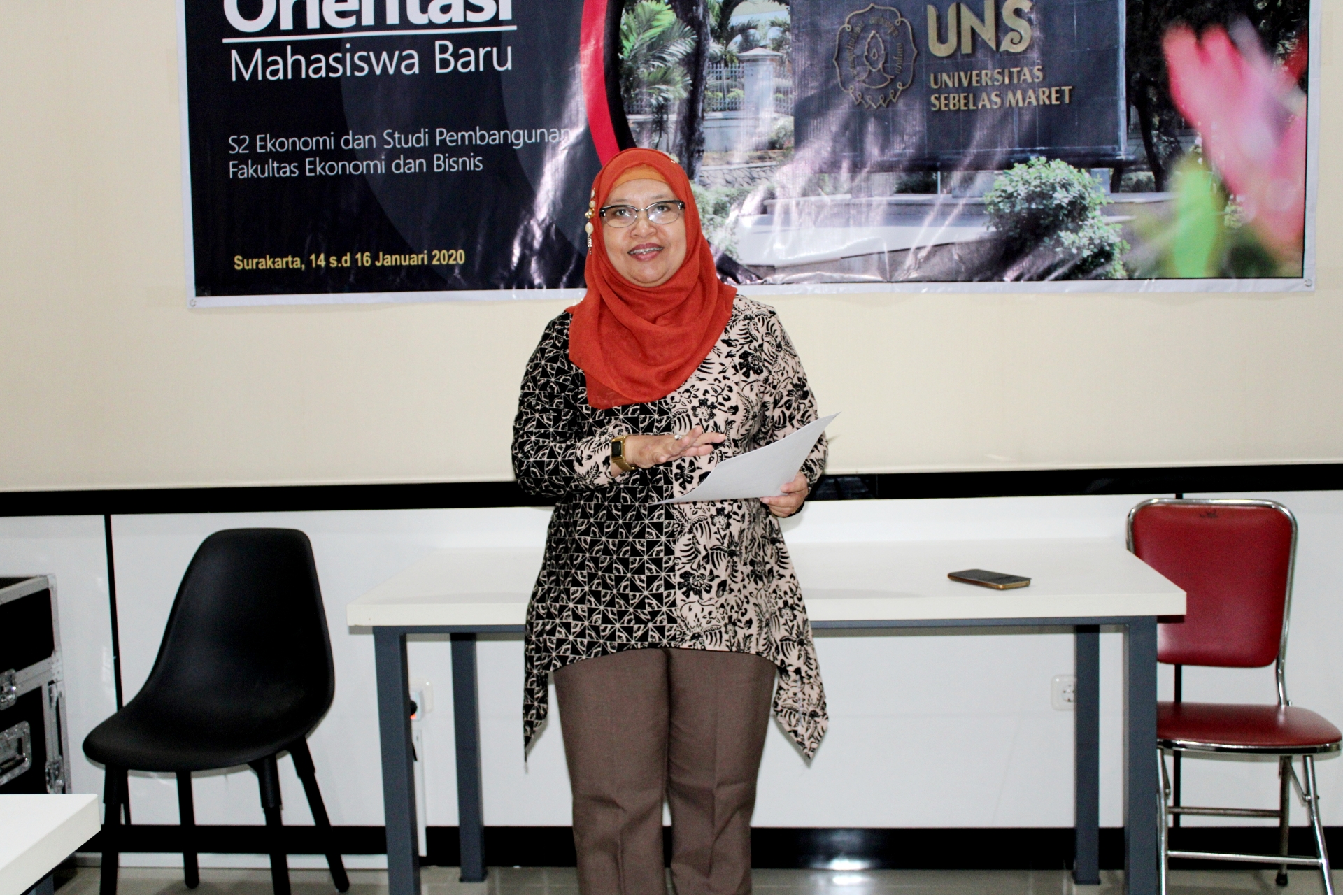 Kaprodi MESP Semangati Mahasiswa Baru - Fakultas Ekonomi dan Bisnis ...