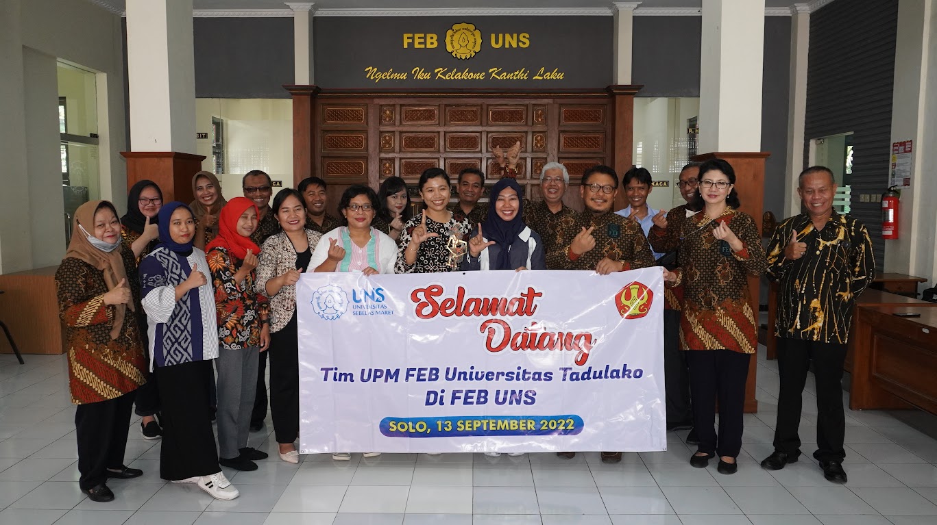 FEB UNS Menerima Kunjungan Tim Unit Penjaminan Mutu FEB Universitas ...