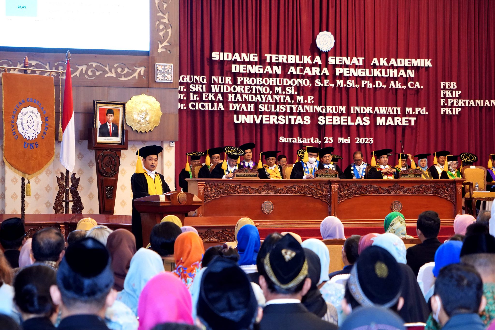 Prof. Agung Nur Probohudono Dikukuhkan Sebagai Guru Besar Bidang ...
