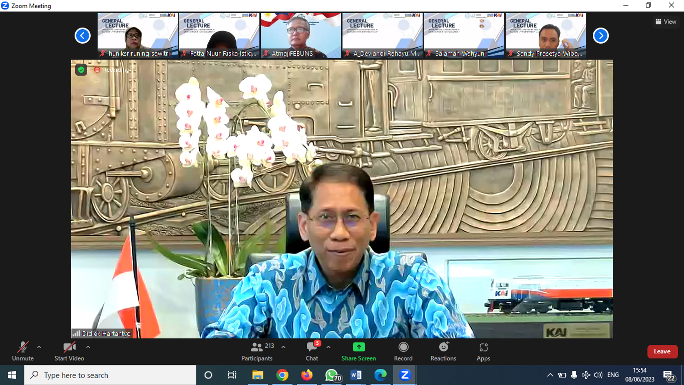 Innovative Leadership General Lecture: Towards a New KAI for Indonesia ...
