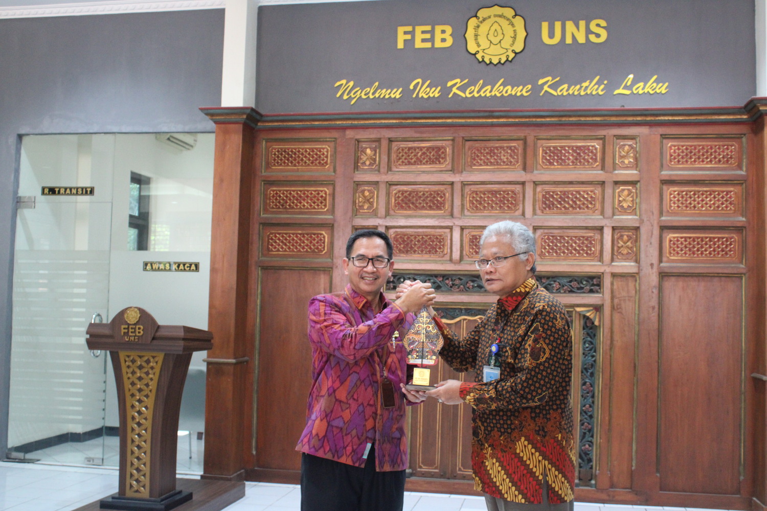 Kunjungi FEB UNS, Kepala BPS Lakukan Monitoring dan Evaluasi Tugas ...